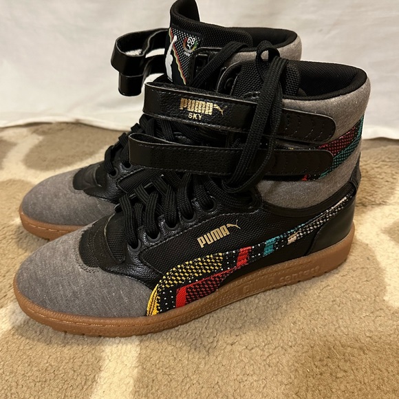 Puma | Shoes | Puma Sky High Ii Black History Month Sneakers | Poshmark